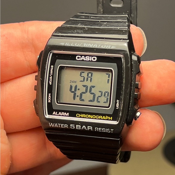 Casio | Accessories | Casio Alarm Chronograph Watch Vintage Black ...